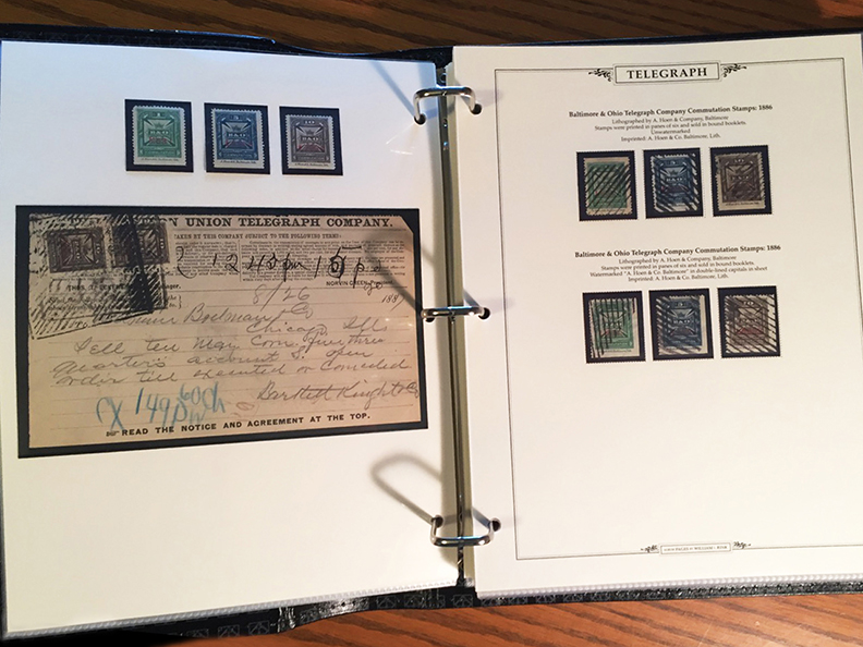 U.S. TELEGRAPH STAMP ALBUM PAGES – TelephoneStamps.com TelegraphStamps.com